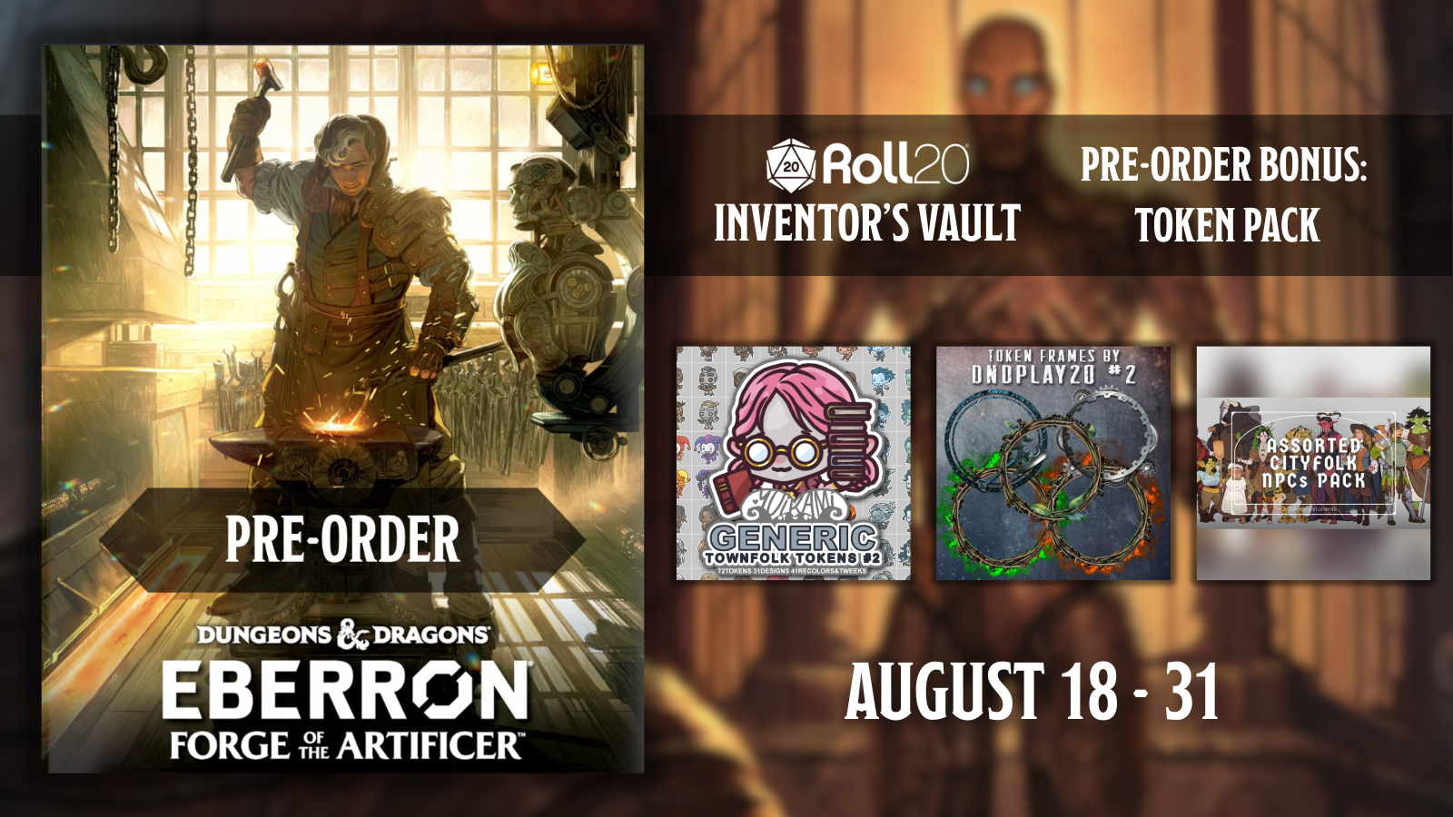 Pre-Order Eberron: Forge of the Artificer & Get Roll20's In Character Kit! - Roll20 Blog